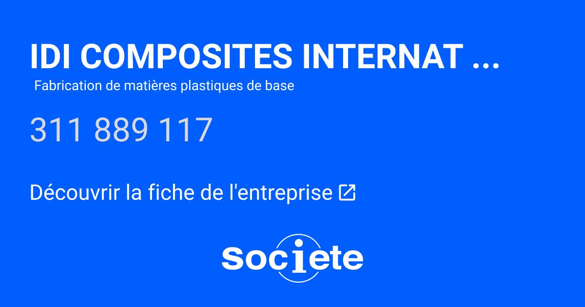 Société IDI COMPOSITES INTERNATIONAL (EUROPE) à VINEUIL (41350 ...