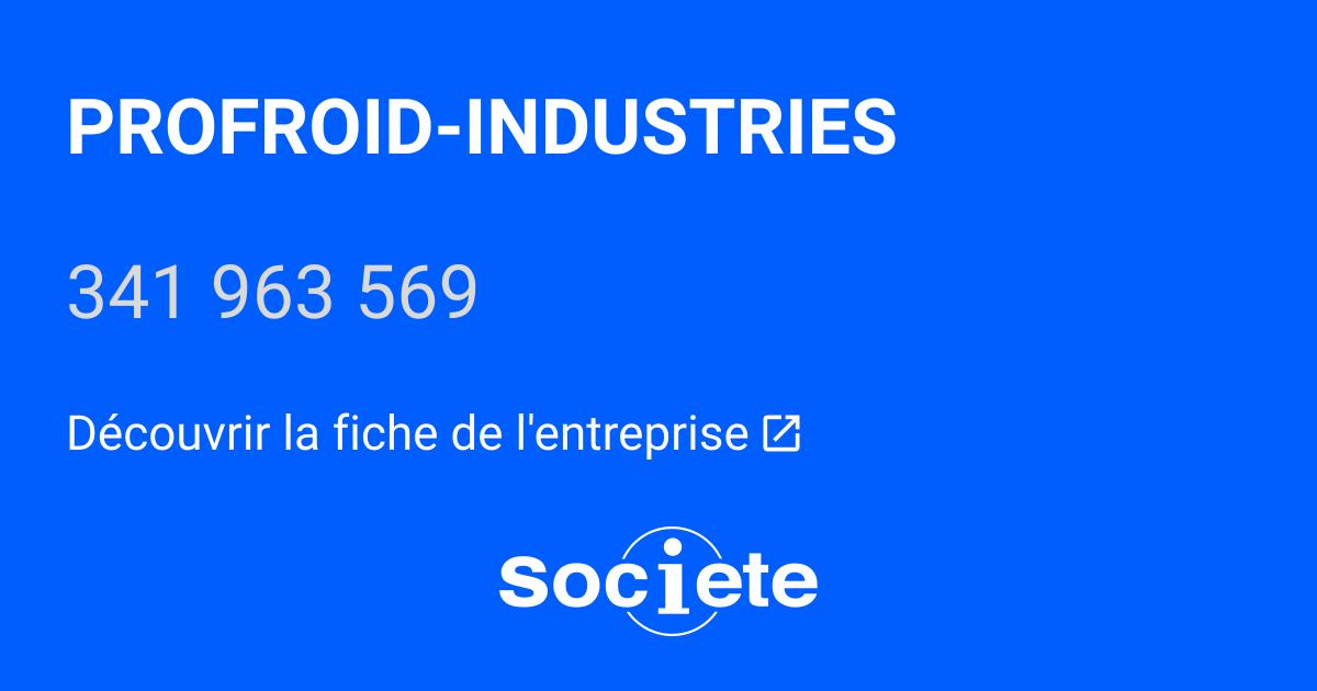 Société PROFROID-INDUSTRIES à AUBAGNE (13400). Chiffre d'affaires ...